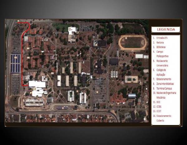 Como chegar? :: Engenharia Mecânica - UFS